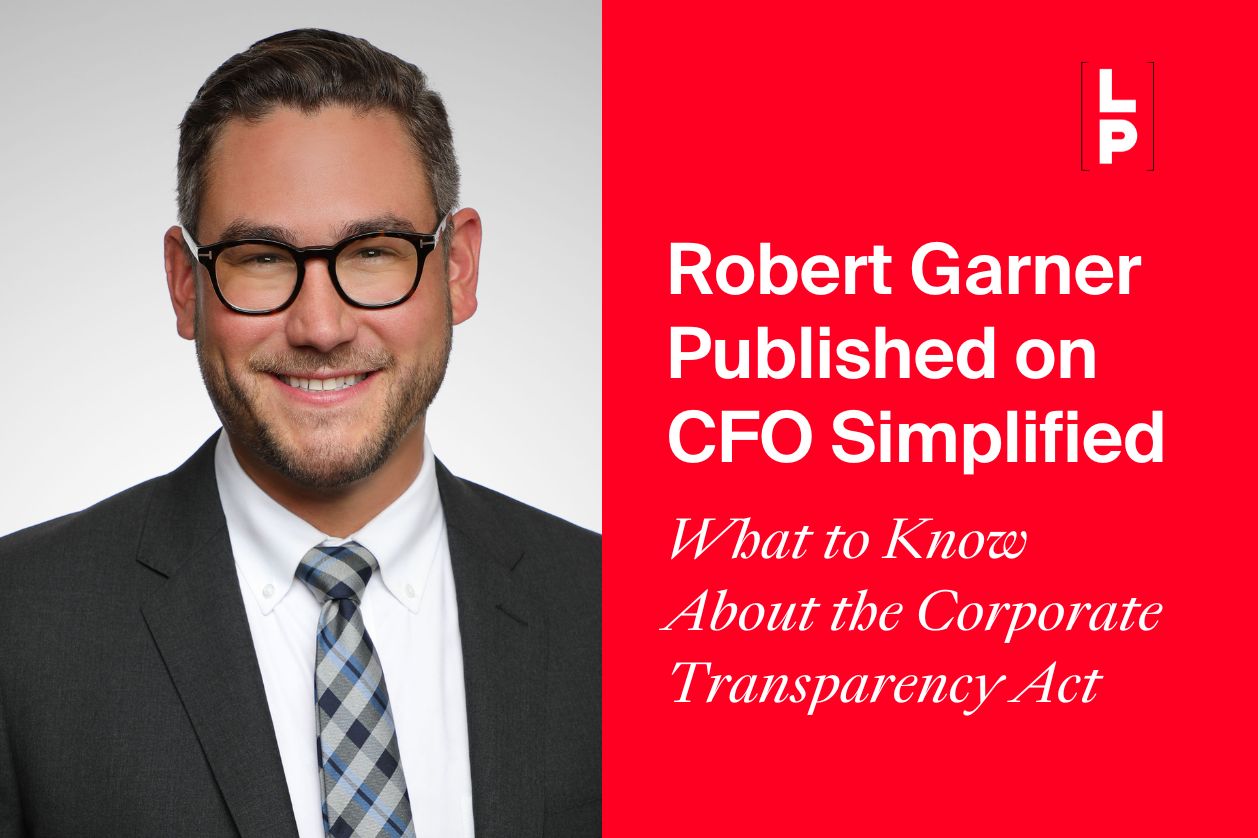 Robert Garner Published on CFO Simplified: What Business Entities Need ...