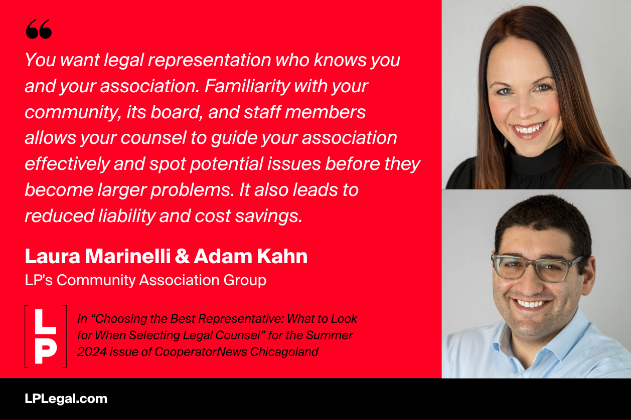 CooperatorNews Chicagoland: Choosing the Best Representation: What to ...